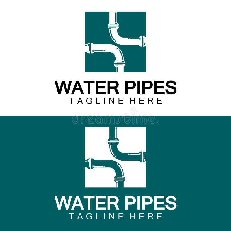 Water Pipes Logo Icon Design Template - Vector Stock Vector ...