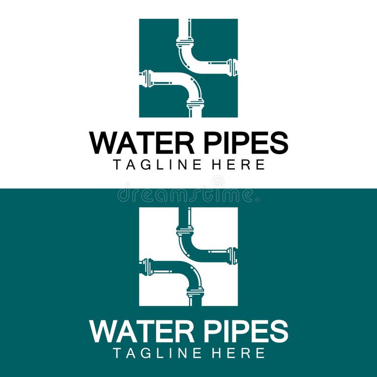 Water Pipes Logo Icon Design Template - Vector Stock Vector ...