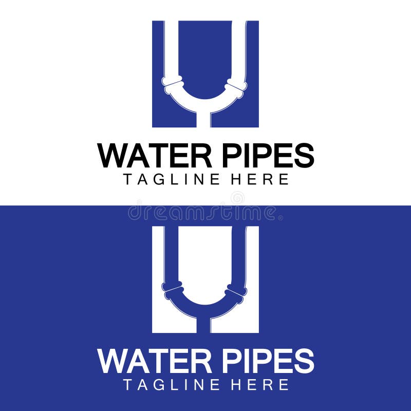 Water Pipes Logo Icon Design Template - Vector Stock Vector ...