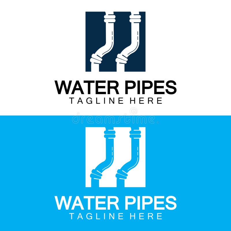 Water Pipes Logo Icon Design Template - Vector Stock Vector ...