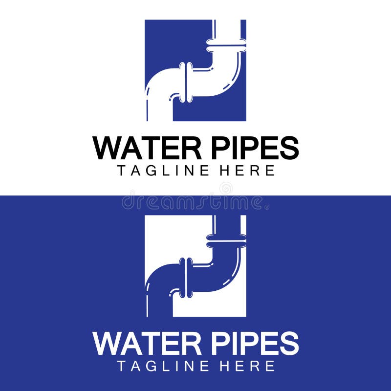 Water Pipes Logo Icon Design Template - Vector Stock Vector ...