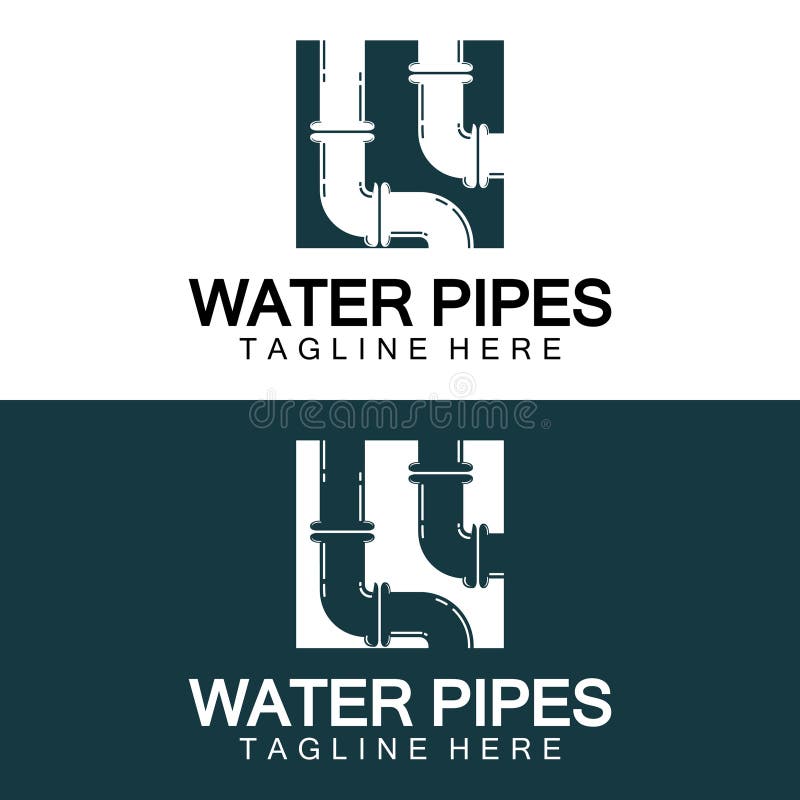 Water Pipes Logo Icon Design Template - Vector Stock Vector ...