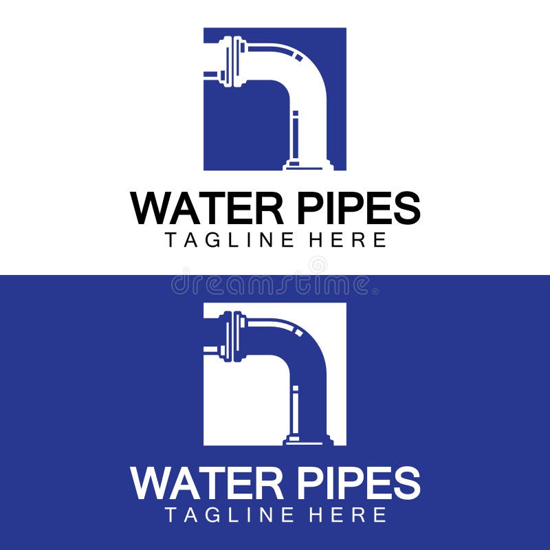 Water Pipes Logo Icon Design Template - Vector Stock Vector ...