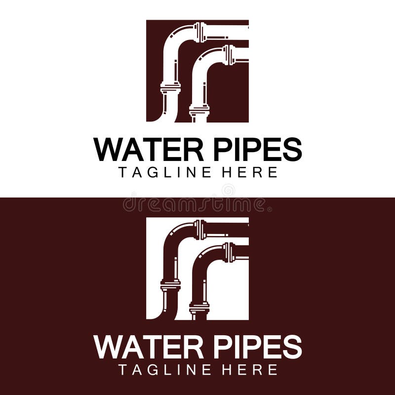 Water Pipes Logo Icon Design Template - Vector Stock Vector ...