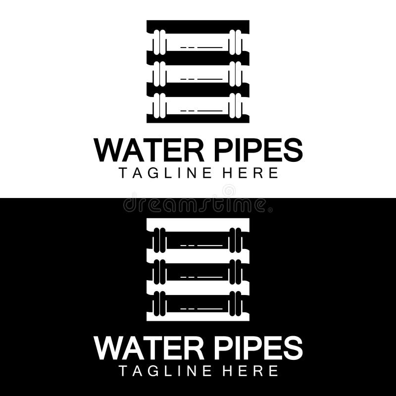 Water Pipes Logo Icon Design Template - Vector Stock Vector ...