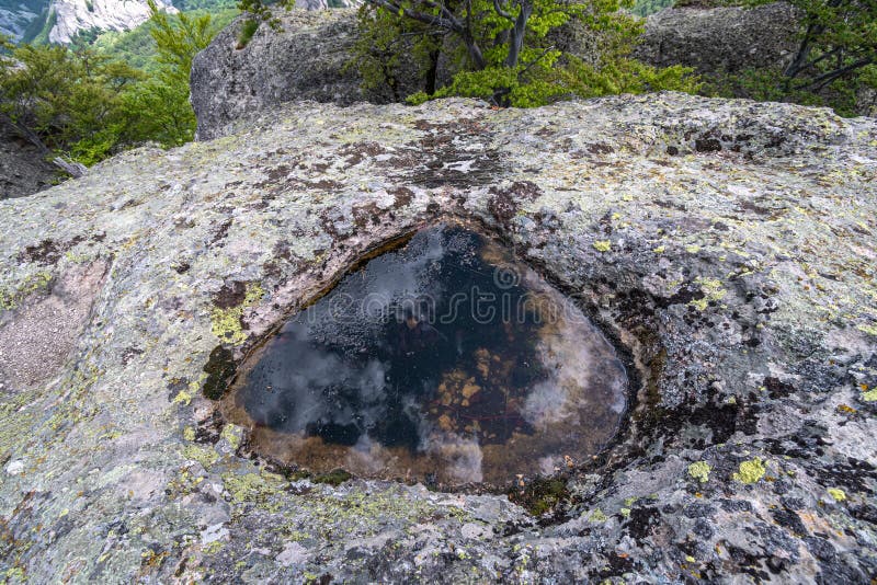 Water pit stock image. Image of soil, formation, stream - 248142999