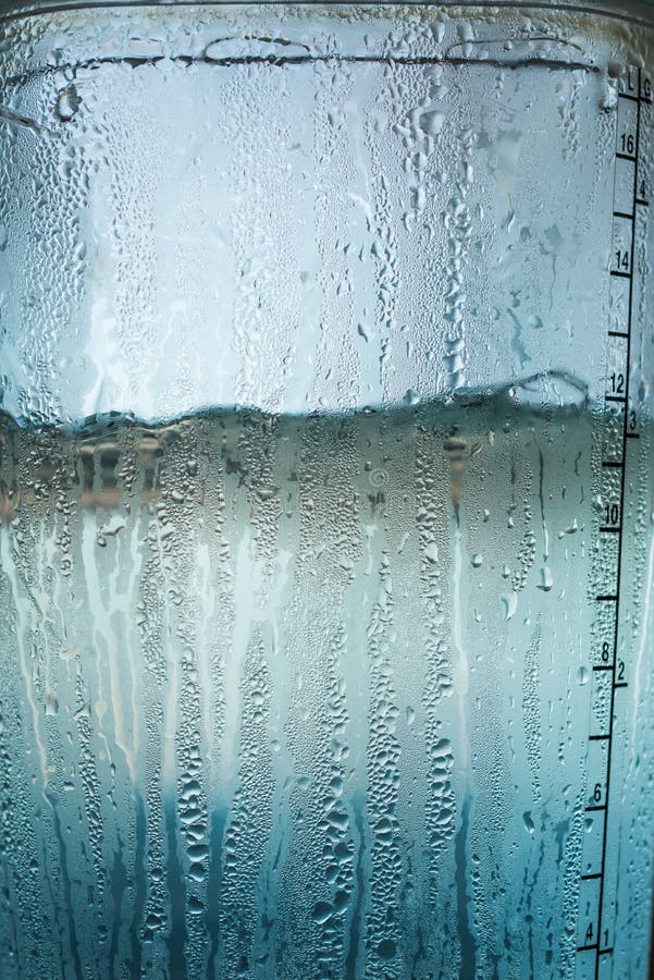 Water in a Pitcher with Water Drop Stock Image - Image of closeup ...