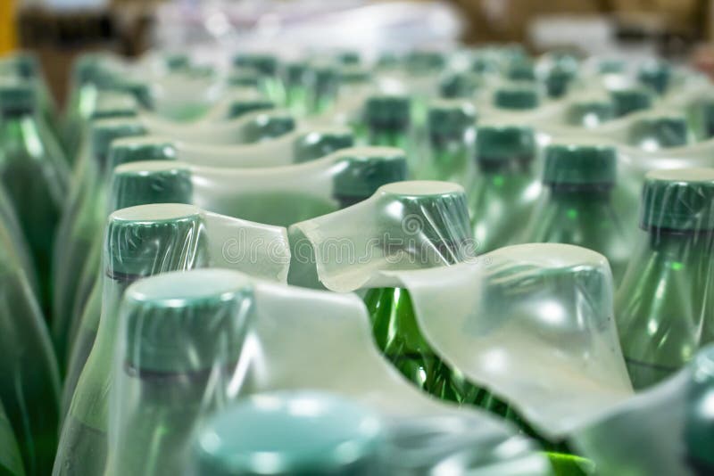 Drinking Water in Plastic Bottles. Stock Photo - Image of drinking ...
