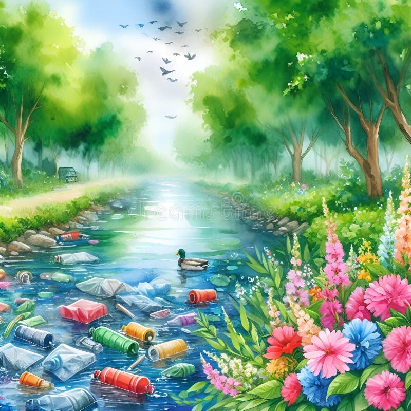 Water Plastic Pollution Garbage Junk Rubbish Ocean Sea Dead Animals ...