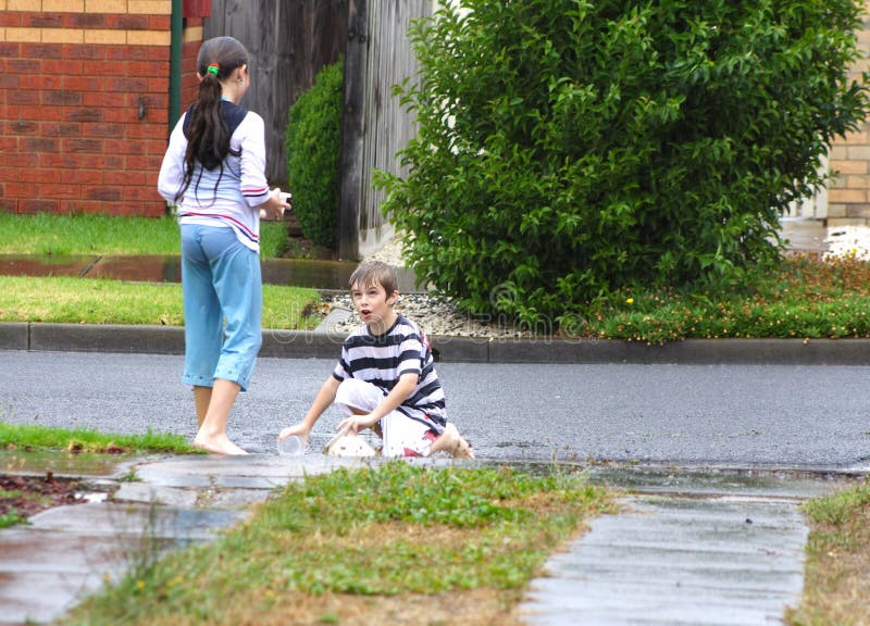 Water play stock photo. Image of drops, play, girl, kids - 1830384