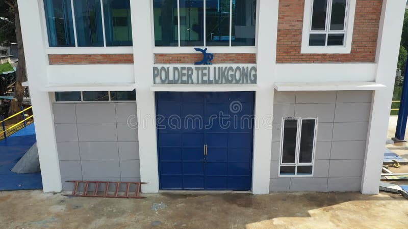 Water Polder Machine that Delivers Water Flow from Low To High Stock ...