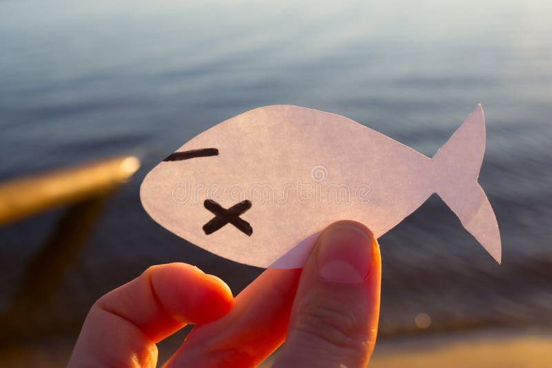 Water pollution concept stock photo. Image of danger - 122994860