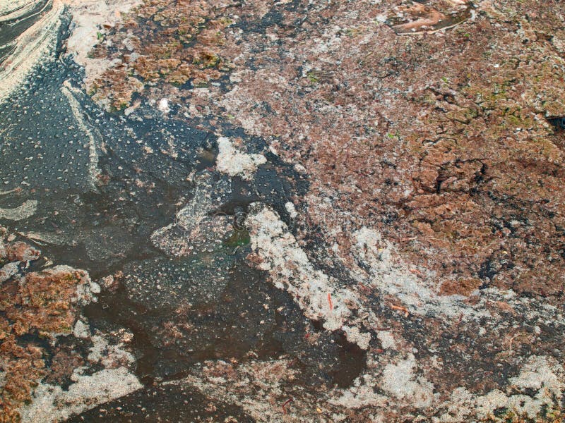 Water pollution stock photo. Image of dirt, color, texture - 128552894