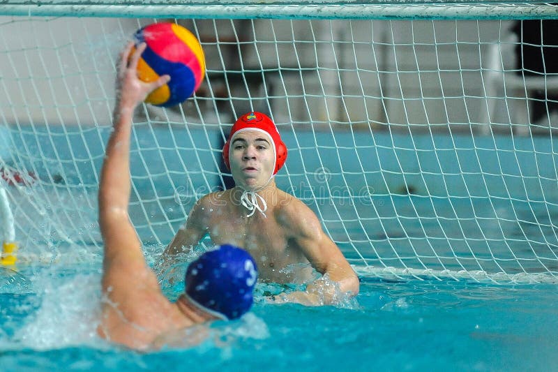 Water Polo Game Competitors during Ukrainian Open Championship ...