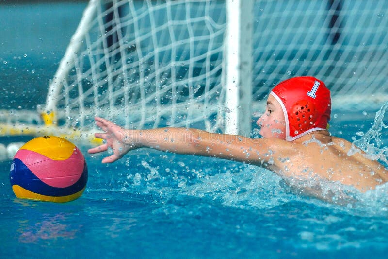 Water Polo Game Competitors during Ukrainian Open Championship ...