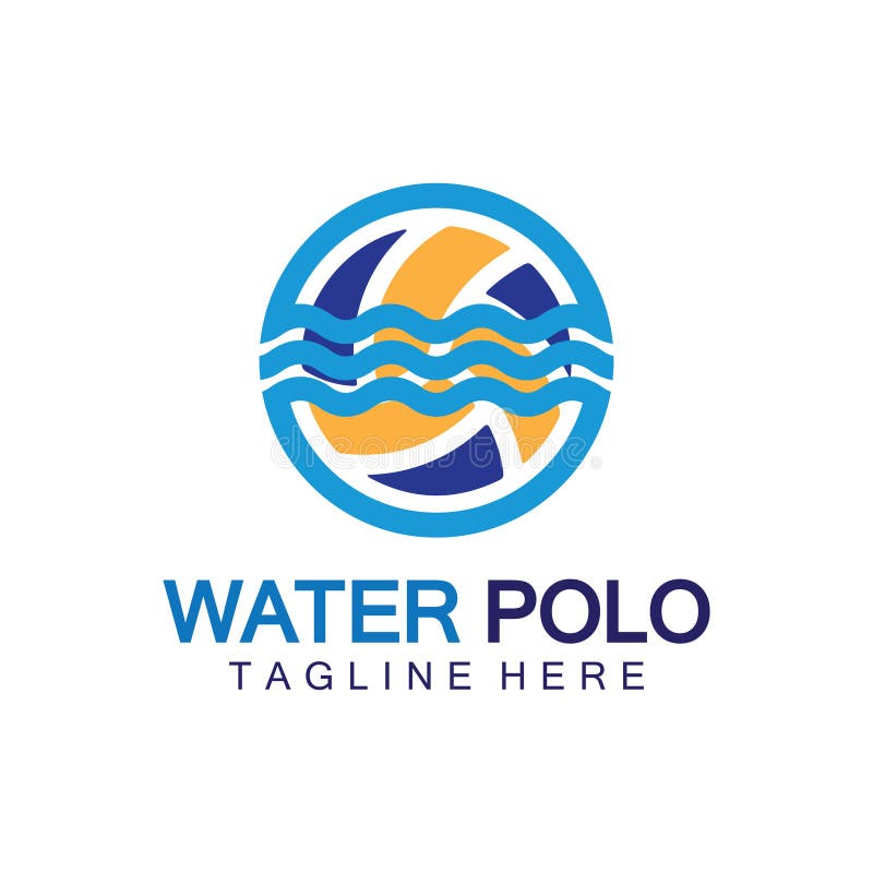 Water Polo Logo Vector Icon Design. Logo Sport Water Polo Stock Vector ...