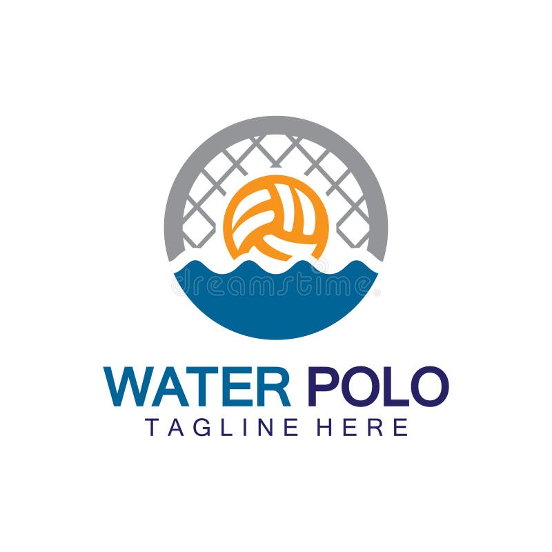 Water Polo Logo Vector Icon Design. Logo Sport Water Polo Stock Vector ...