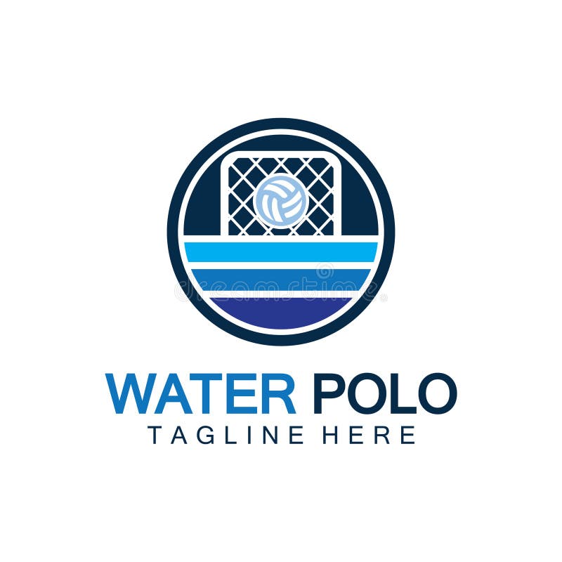 Water Polo Logo Vector Icon Design. Logo Sport Water Polo Stock Vector ...