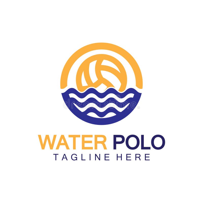 Water Polo Logo Vector Icon Design. Logo Sport Water Polo Stock Vector ...
