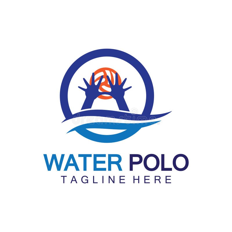 Water Polo Logo Vector Icon Design. Logo Sport Water Polo Stock Vector ...