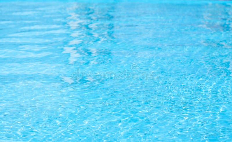Water in the Pool. Blue Clear Water Stock Image - Image of transparent ...