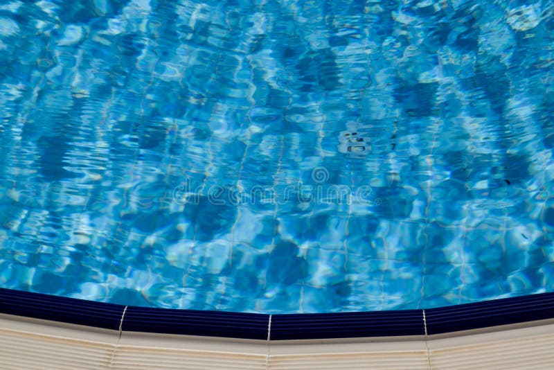 Water in the Pool with Ceramic Tiles Stock Photo - Image of blue ...