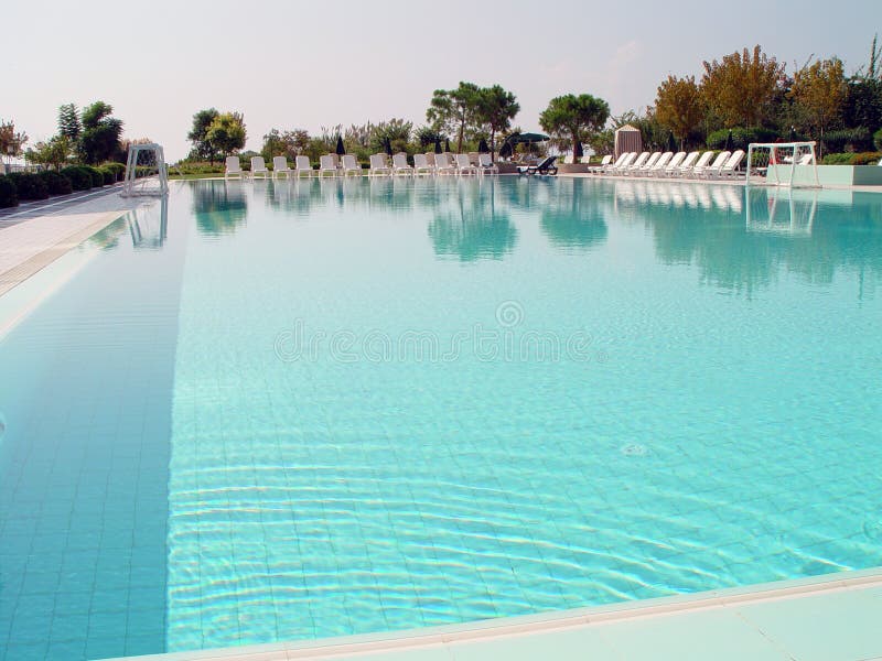 Water pool in hotel stock image. Image of activity, staircase - 3428929