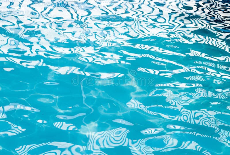 Water in the Pool Turquoise Texture Photo Stock Photo - Image of ...