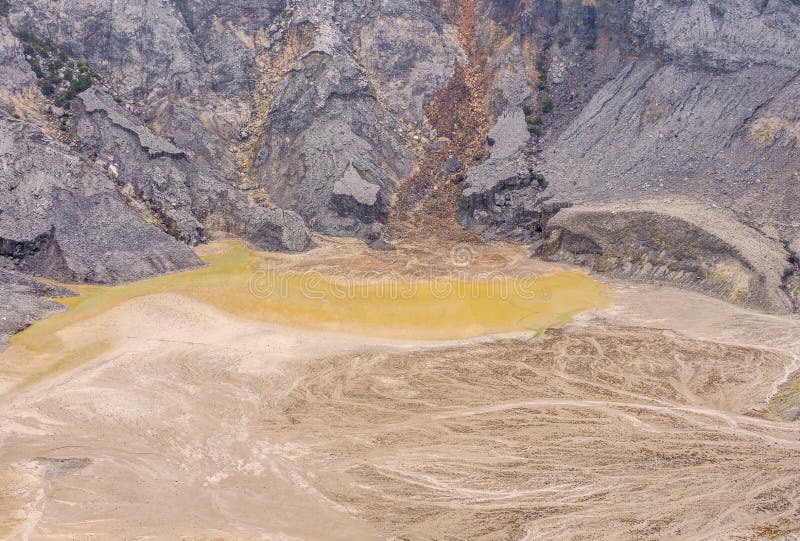 Inside the Volcano stock image. Image of tourism, mineral - 43980683