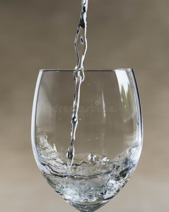 Water pour stock image. Image of glass, clear, closeup - 57821477