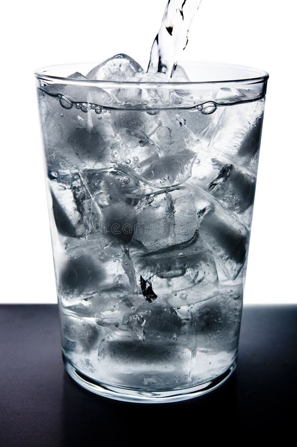Water Poured into Glass stock image. Image of path, drinking - 6699743