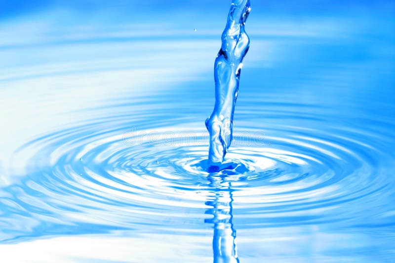 Water pouring closeup stock image. Image of ripple, isolated - 309463019