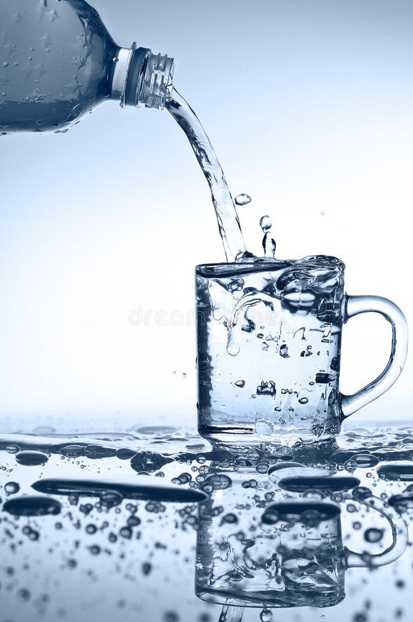 Water pouring stock image. Image of flowing, plastic - 42172057