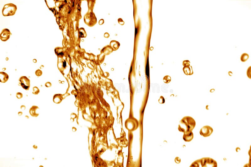 Golden splash of liquid stock photo. Image of details - 26694060