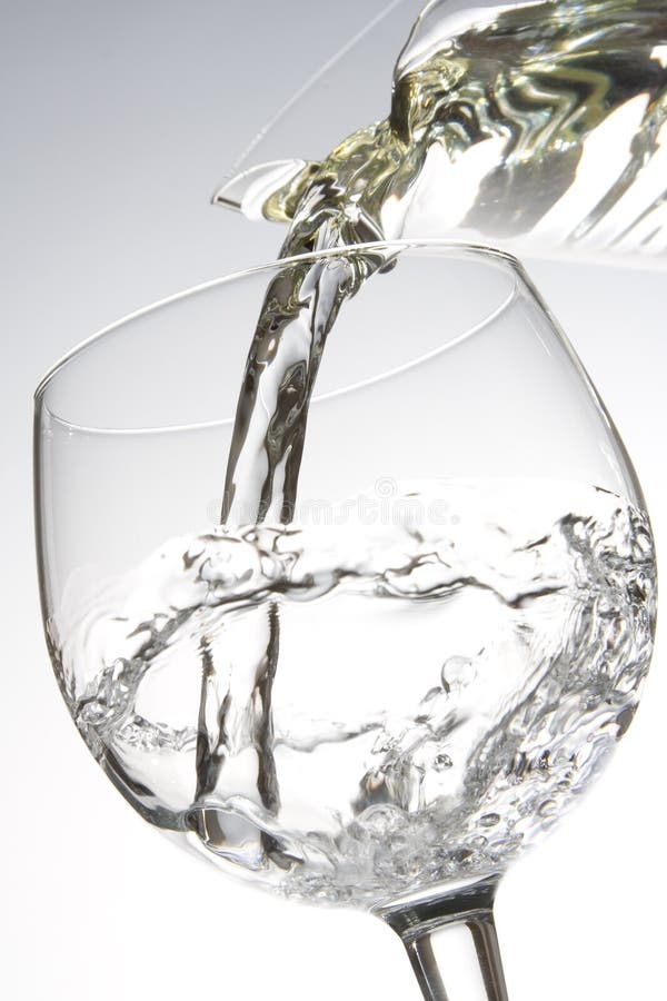 Water pouring into glass stock image. Image of fresh, pour - 1880521