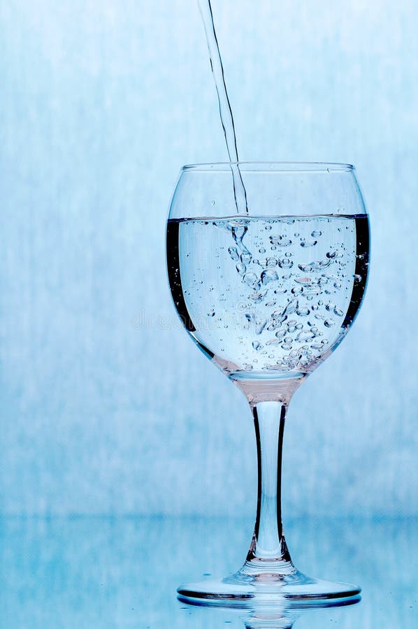Water pouring in glass stock photo. Image of natural, water - 8004224