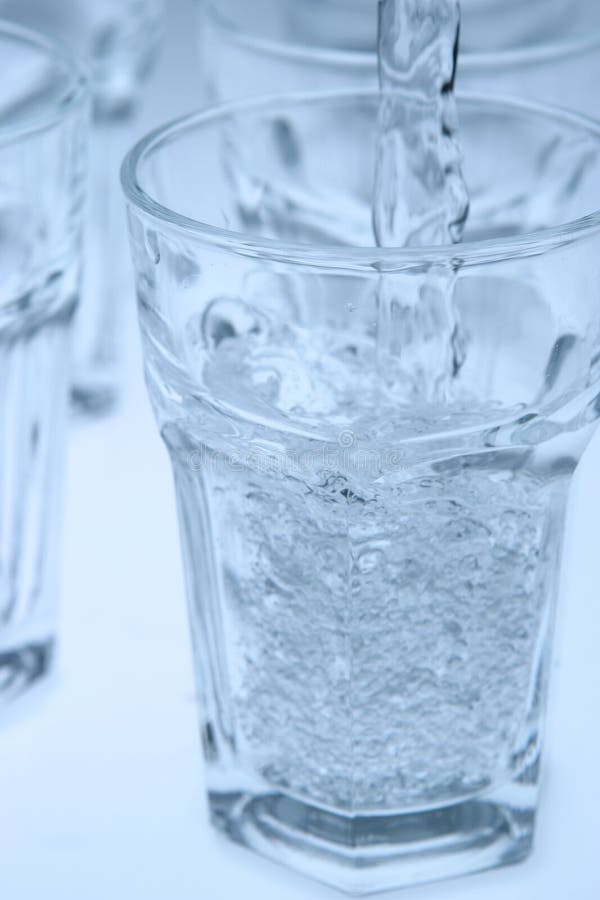 Water pouring in glass stock photo. Image of natural, beauty - 9209970