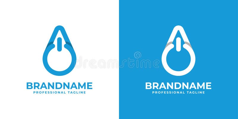 Water Power Logo. Suitable for Any Business Related To Water and Power ...