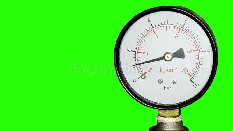 4K. Old Water Meter with Green Screen, Ultra HD Stock Footage - Video ...