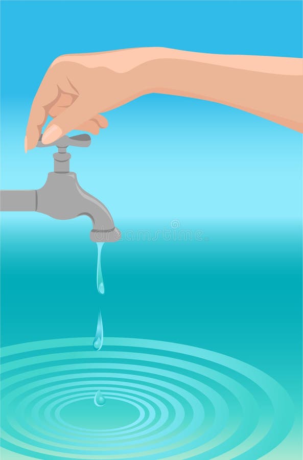 Water protection stock vector. Illustration of human - 11261937
