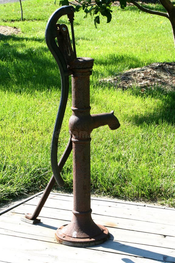 Water pump stock photo. Image of rural, rusted, water, outdoor - 865458