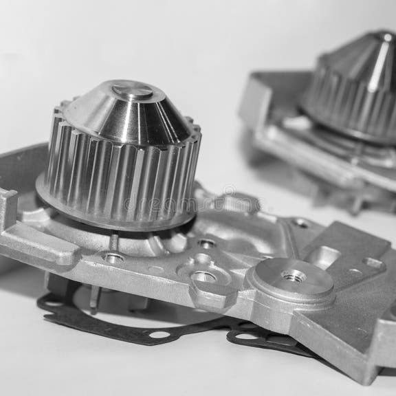 Water Pump for Car Engine Cooling System Stock Image - Image of ...