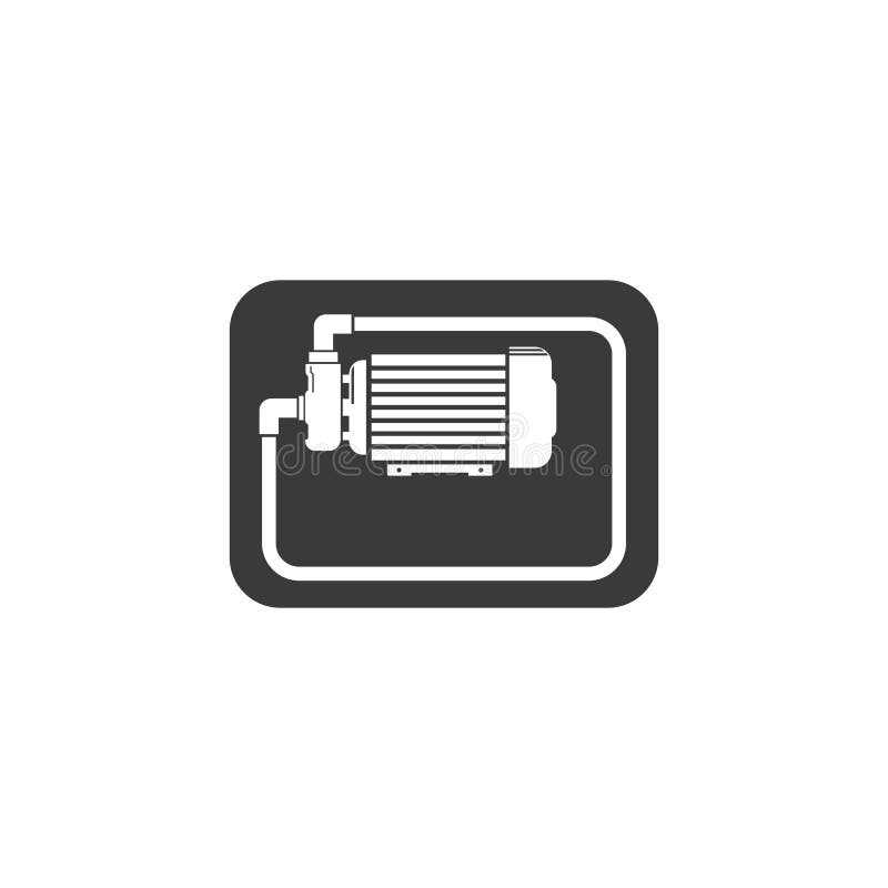 Water Pump Machine Icon Vector Illustration Design Template Stock ...
