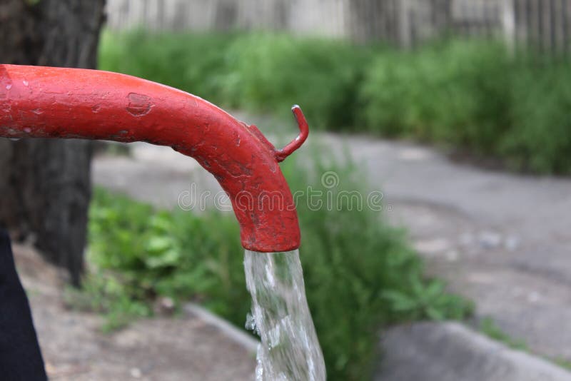 Water pump stock photo. Image of rusty, garden, rural - 56507328