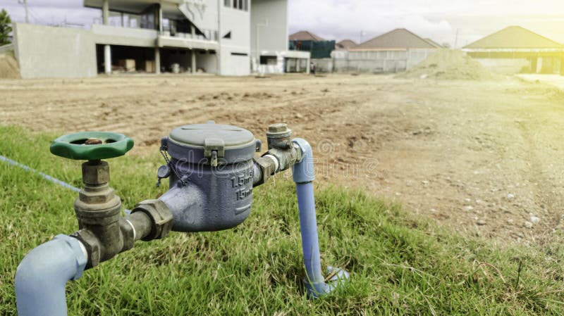Water Pump Station and Pipeline for the Village, Water Supply System ...
