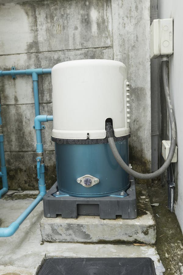 Water Pump System, Motors Driving of Home Stock Image - Image of ...