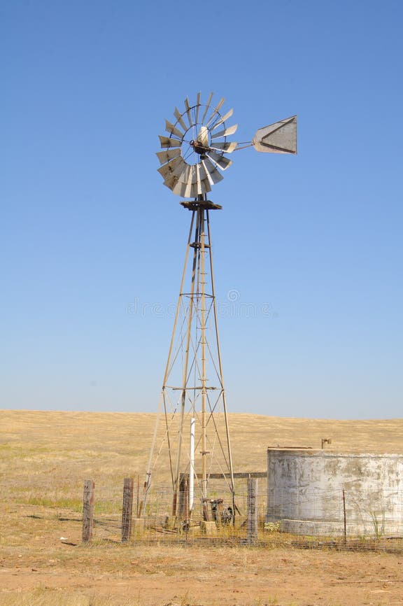 Water pump stock photo. Image of landscape, mill, prairie - 30825750