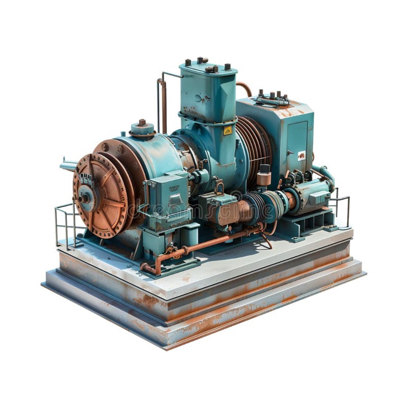 Water Pumping Machine on Transparent Background - Ai Generated Stock ...