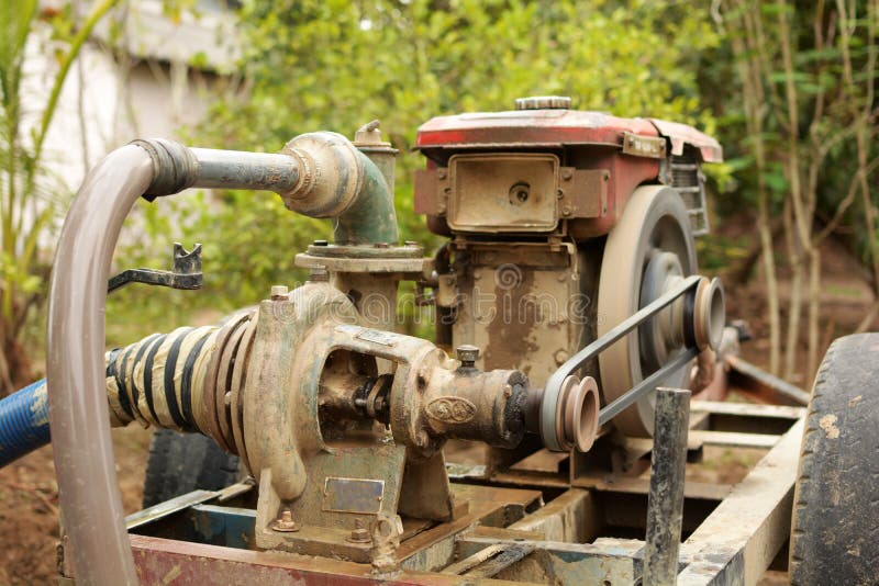 Water pumps diesel engine stock image. Image of tool - 72064823