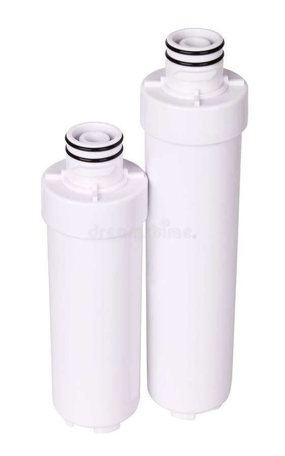 Water Purification Filter for Potable Water Isolated on White ...